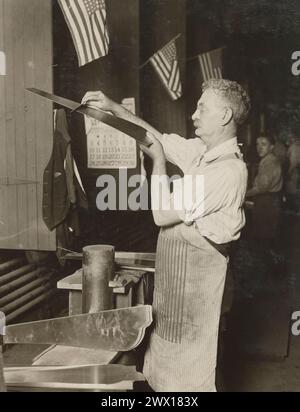 Henry Disston and sons, Philadelphie PA ; Brinidell machine pour tester ...