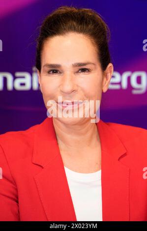 Dagmar Rosenfeld in der ARD-Talkshow maischberger im Studio Berlin ...