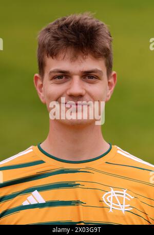 Freddie McCann du Nottinghamshire lors d'une journée médiatique au ...
