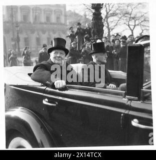 MR. WINSTON CHURCHILL VISITE BRUXELLES ET REND HOMMAGE À LA TOMBE DU ...