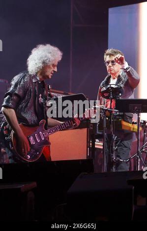 Brian May und Jean-Michel Jarre live beim Starmus Opening concert ...