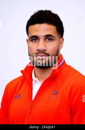 Delicious Orie lors de l'annonce de l'équipe de boxe Team GB Paris 2024 ...