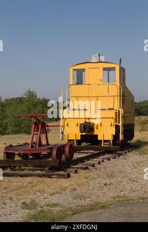 Milwaukee Road Shop Switcher X3800, « chèvre magasin ». L'unité ...