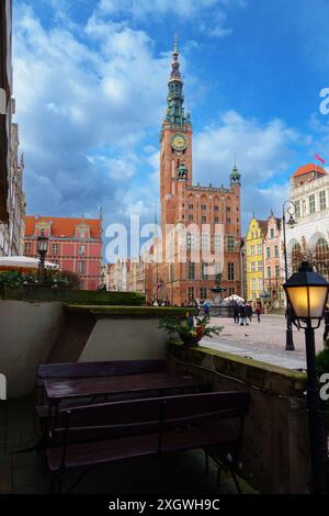 2023-03-14 belle architecture de la vieille ville de Gdansk avec hôtel ...