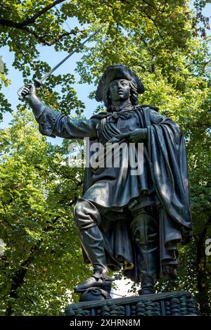 Monument à l'électeur Maximilien II Emanuel de Bavière, statue en ...