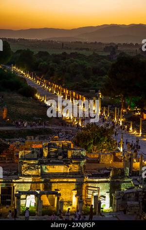 20 juin 2024 Selcuk Izmir Turquie. Ephèse Efes ville antique avec ...