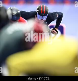 Nathan Maguire, de Grande-Bretagne, en compétition dans la première ...