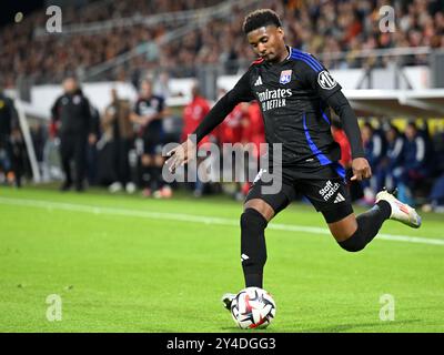 LENS - Abner Vinicius de l'Olympique Lyonnais lors du match de Ligue 1 ...
