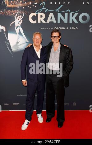 Joachim A. Lang und Sam Riley BEI der Premiere des Kinofilms Cranko in ...