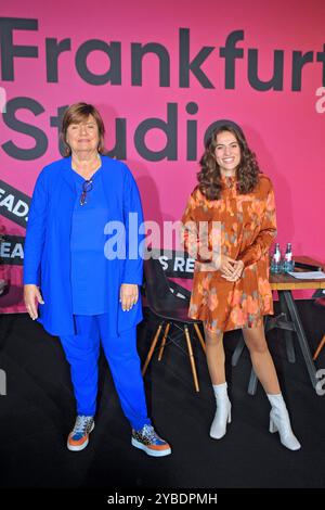 Frankfurter Buchmesse 2024. Mona Ameziane und Christine Westermann ...