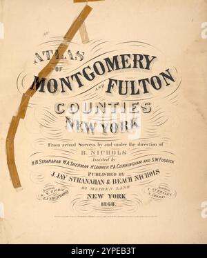 Atlas de Montgomery et Fulton comtés, New York : à partir d'enquêtes ...