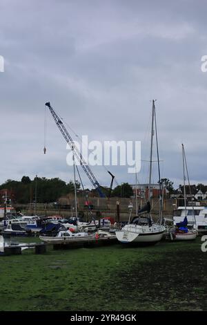 Fareham, Hampshire, Angleterre. 14 août 2024. Couleur, élévation avant ...
