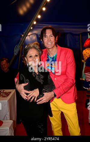 Bert Beel und Rainer Genss BEI der Geburtstags-Show Stars in der Manege ...