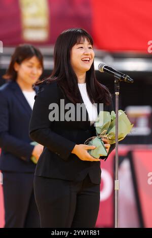 Tokyo, Japon. 8 décembre 2024. Le jeune joueur de tennis japonais ...