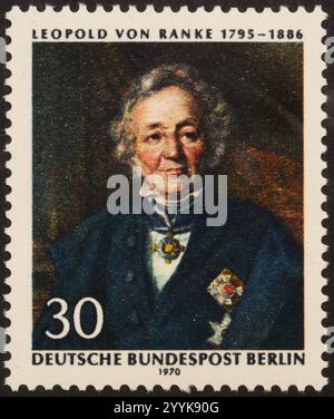 Ce portrait de Leopold von Ranke, historien allemand, capture sa ...