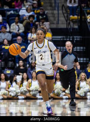 02 mars 2025 Berkeley CA, USA la garde des Golden Bears de Californie ...