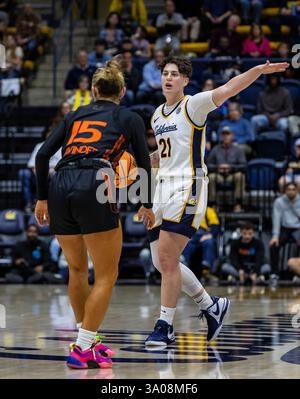 02 mars 2025 Berkeley CA, USA la garde des Golden Bears de Californie ...