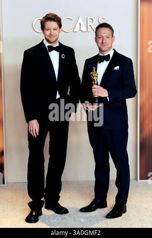 Lol Crawley mit dem Oscar für die beste Kamera BEI The Brutalist im ...