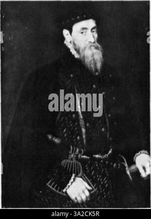 Le portrait d'Antonis Mor souligne une figure noble avec des yeux ...