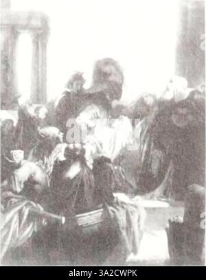 Ce tableau de Gustave Moreau présente des figures mythologiques et ...