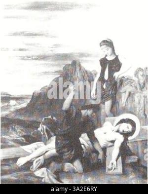 Cette peinture de Gustave Moreau capture une scène mythologique ...