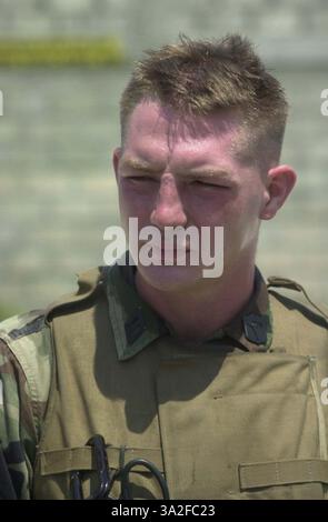 01 avril 2004 ; Cité Soleil, Haïti ; le Sgt. De Marines TROY C ...