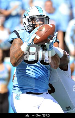04 octobre 2014 : le receveur Ryan Switzer #3 de North Carolina Tar ...