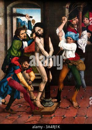 La flagellation du Christ est aussi appelée Maître de l'autel Strache ...
