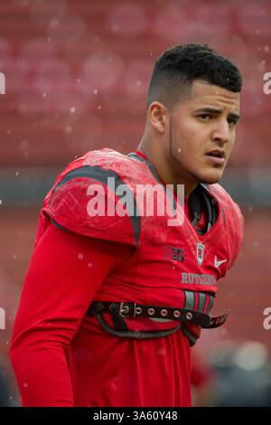 01 novembre 2014 : le quarterback des Rutgers Scarlet Knights, Gary ...