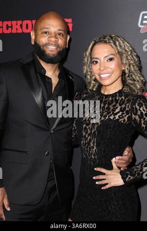 Kevin Asbell und Alba Salmeron BEI der Premiere des Kinofilms Day of ...