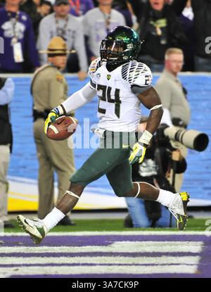 03 janvier 2013 : Kenjon Barner #24 de l'Oregon lors du match de ...
