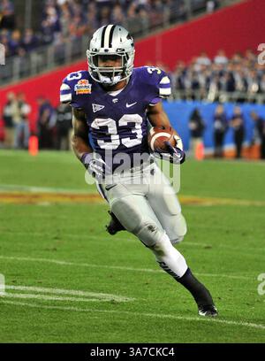 03 janvier 2013 : RB John Hubert #33 du Kansas State lors du match de ...