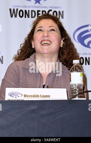 Meredith Layne beim Panel zur Netflix Animationsserie Blood of Zeus auf ...