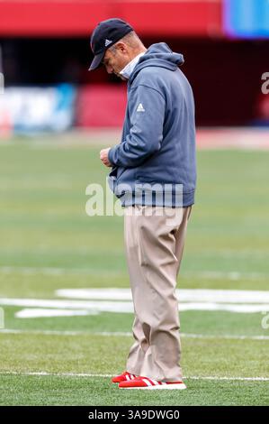 04 novembre 2017 - Lincoln, ne. Pat Fitzgerald, entraîneur-chef des ...