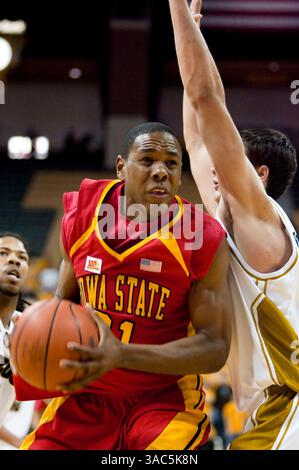 05 mars 2008 - Columbia, Missouri, États-Unis - L'attaquant RAHSHON ...