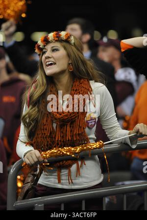 03 janvier 2012 : le quarterback Logan Thomas des Virginia Tech Hokies ...