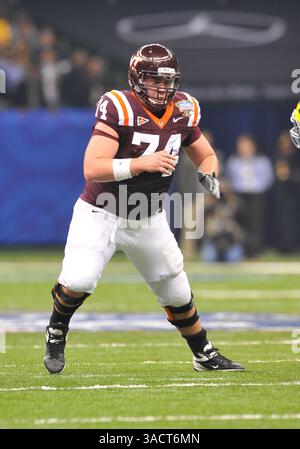 03 janvier 2012 : le quarterback Logan Thomas des Virginia Tech Hokies ...