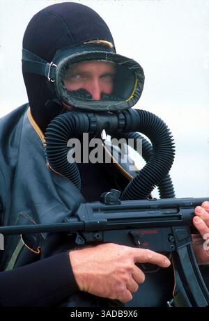 01 mai 2000 ; Coronado, CA, États-Unis ; US Navy SEALs Team, formation ...