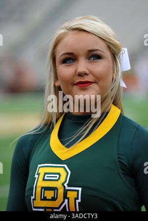 03 décembre 2011 : les supporters des Baylor Bears lors du match de ...