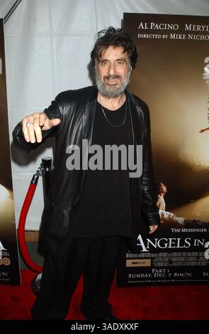 04 nov. 2003 ; New York, NY, États-Unis ; L'acteur Al PACINO à la ...