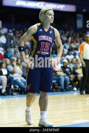 04 septembre 2011 : Erin Phillips de l'Indiana Fever conduit la voie ...