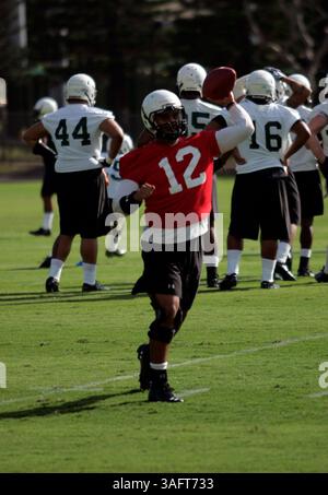 20 mars 2012 : transfert de QB Jeremy Higgins #12 dans l'État de l'Utah ...