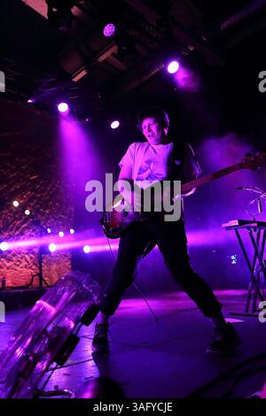 Tord Overland Knudsen von der Band The Wombats BEI einem Konzert in der ...