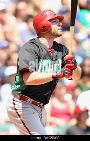 01 juillet 2012 : le lanceur Josh Collmenter #55 des Diamondbacks de l ...