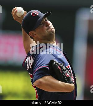 20 juin 2012 - Minneapolis, MN, États-Unis - Brian Dozier (2) des Twins ...