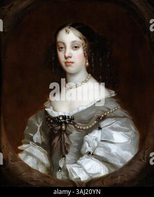 Ce portrait, d’après Peter Lely, représente Frances Brooke, Lady ...