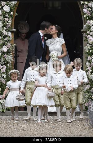 20 mai 2017 - Englefield, GRANDE-BRETAGNE - Kate, la duchesse de ...