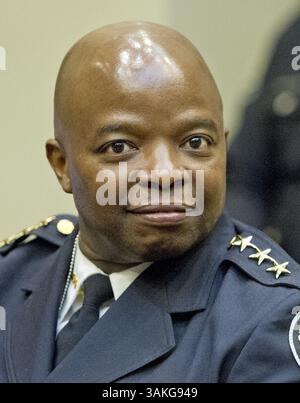 Le chef de police adjoint Rodney Bryant, du département de police d ...