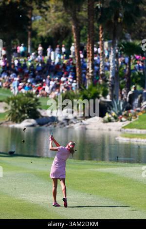 05 avril 2013 : Lexi Thompson réagit à la fermeture d'un bunker sur le ...
