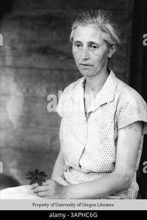 Cette photographie de la collection Doris Ulmann capture Bernard GL ...